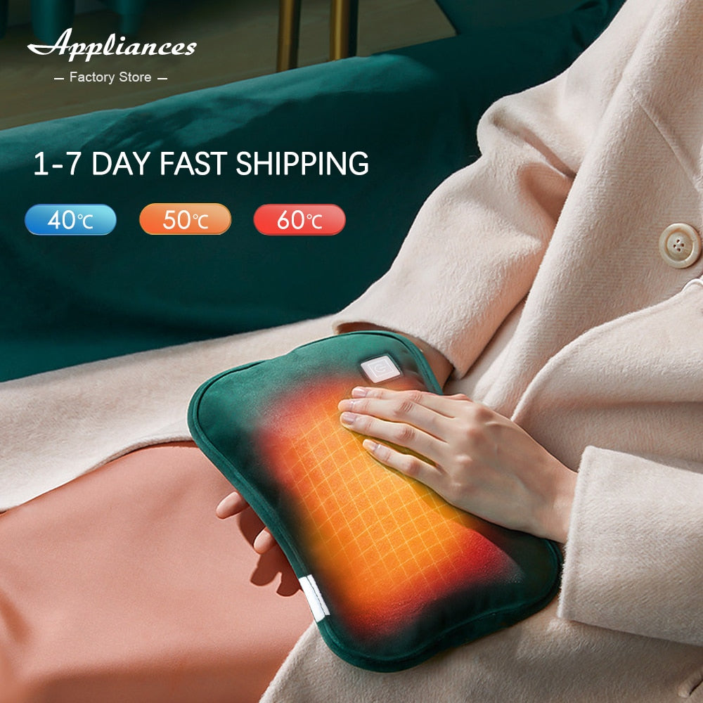 Chauffe-main électrique 2 en 1